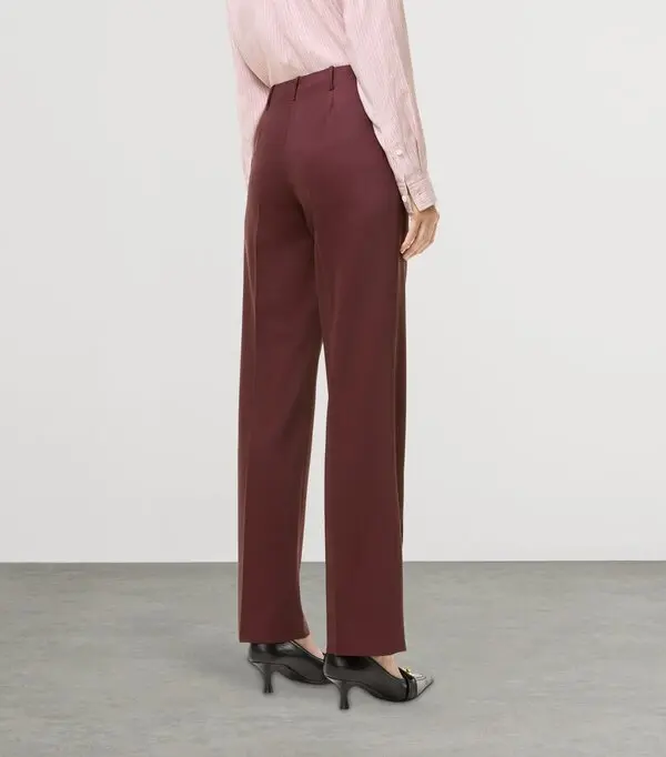Burberry Wool Tailored Trousers