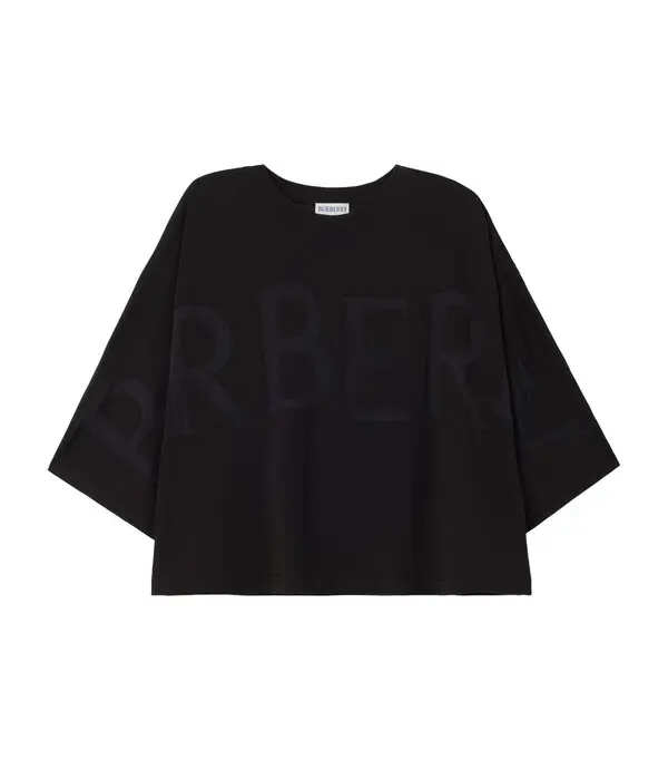 Burberry Logo Cropped T-shirt