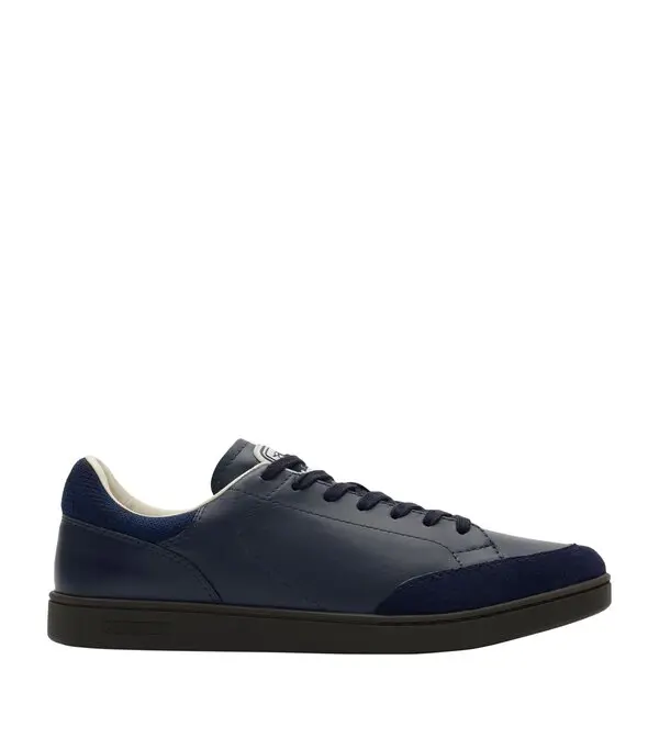 Burberry Leather And Suede Set Sneakers
