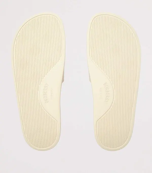 Burberry Logo Slides - Beige