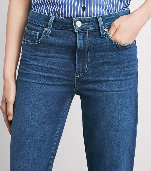 Paige Mason Ankle Straight Jeans