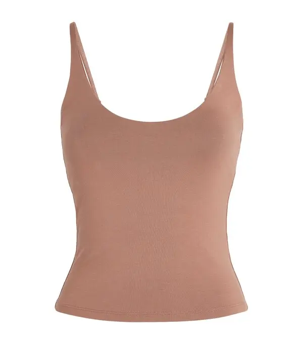 SKIMS Smooth Layers Cami Top - Brown