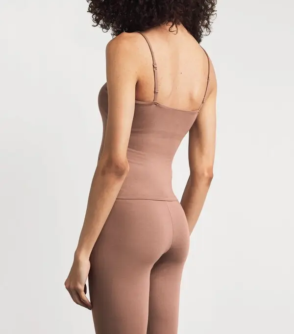 SKIMS Smooth Layers Cami Top - Brown