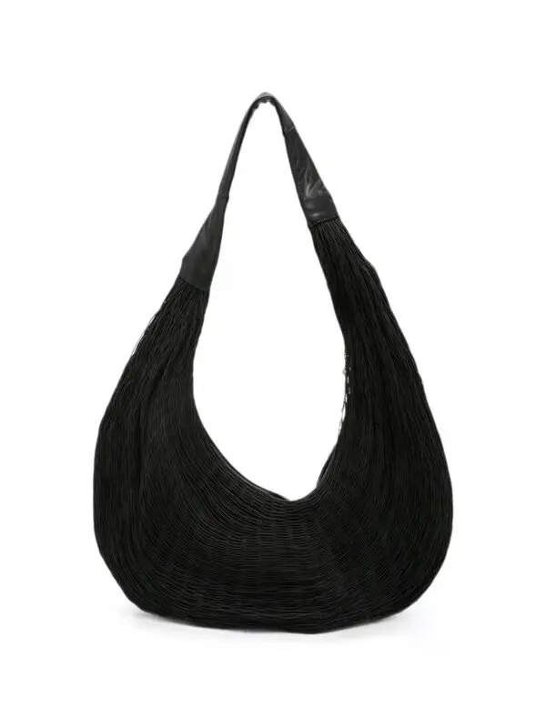 MARIANA MENDEZ Bivalda Leather Shoulder Bag