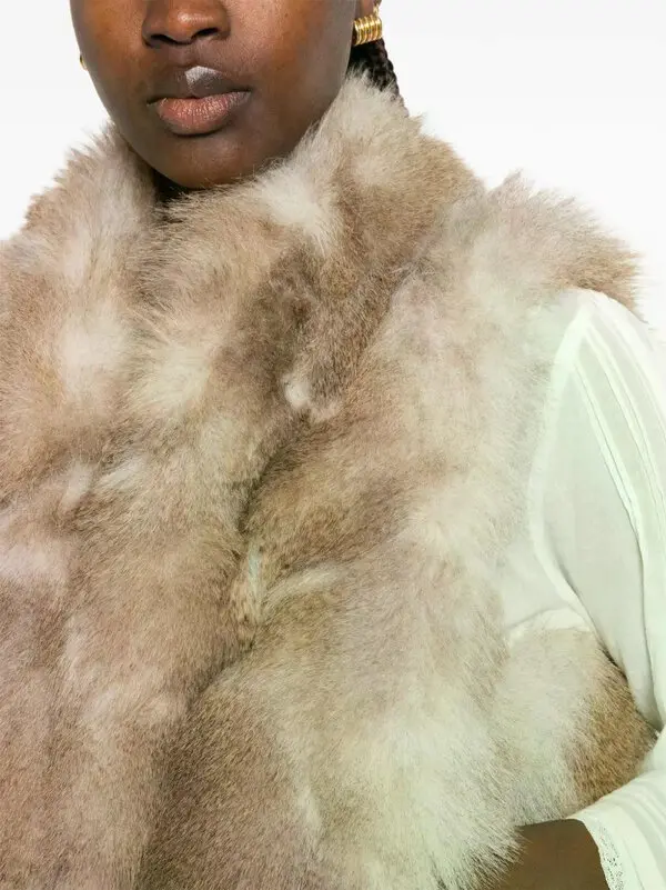 FORTE_FORTE Faux Fur Gilet