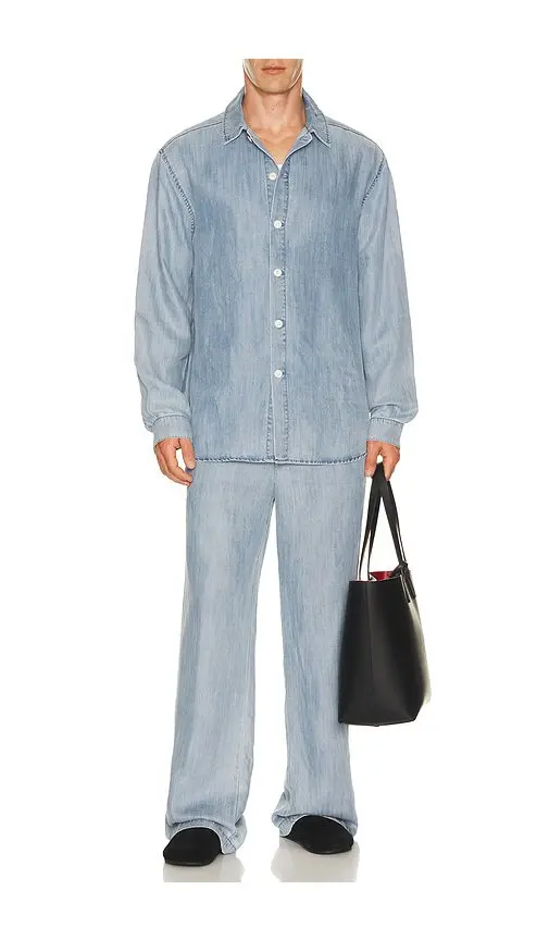 KROST Oversized Denim Shirt In . Also