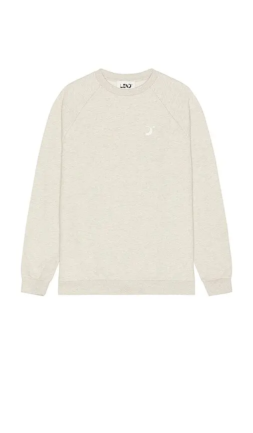 LEND Positive Vibes Sweat Crew - Grey