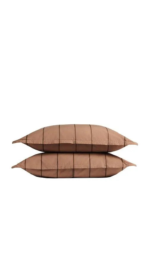 PARACHUTE Pillow Percale Sham Set In . Also - Red