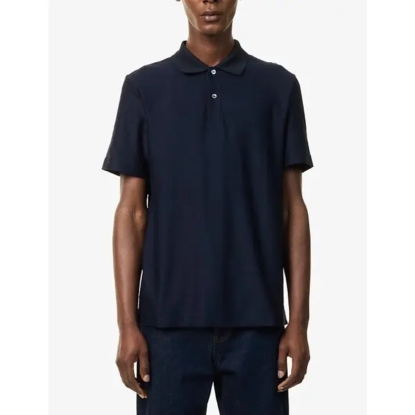 Missoni Zig-zag Short-sleeve Cotton Polo Shirt