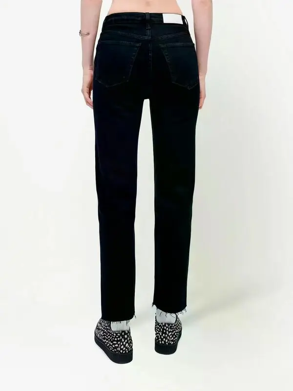 RE/DONE 70s Stove Pipe High-waisted Jeans