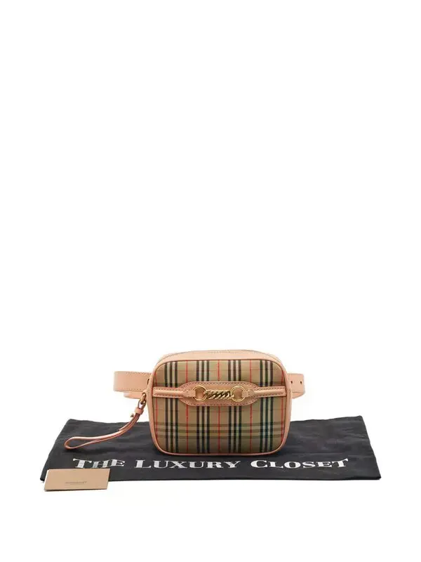 Burberry 1983 Link Knight-check Belt Bag