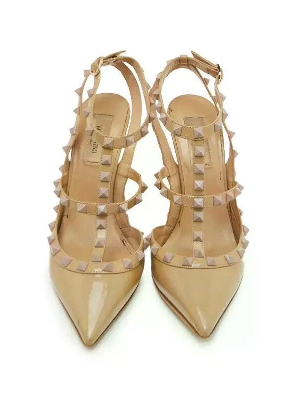 Valentino Garavani Rockstud Ankle-strap Pumps
