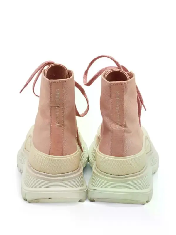 Alexander McQueen Tread Slick High-top Sneakers - Pink