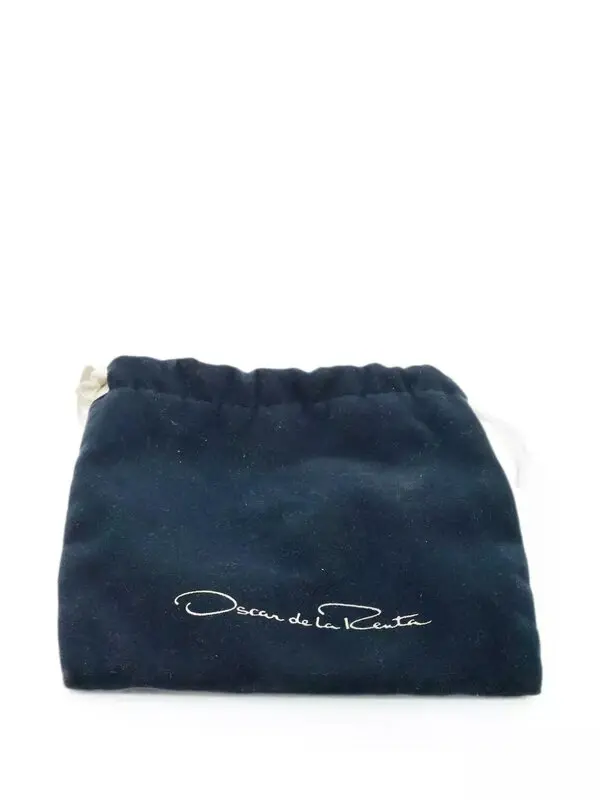 Oscar De La Renta Tone Beaded Tassel Clip-on Earrings