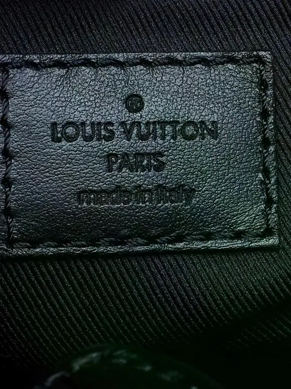 LOUIS VUITTON Saumur Eclipse Monogram Tote Bag - Black