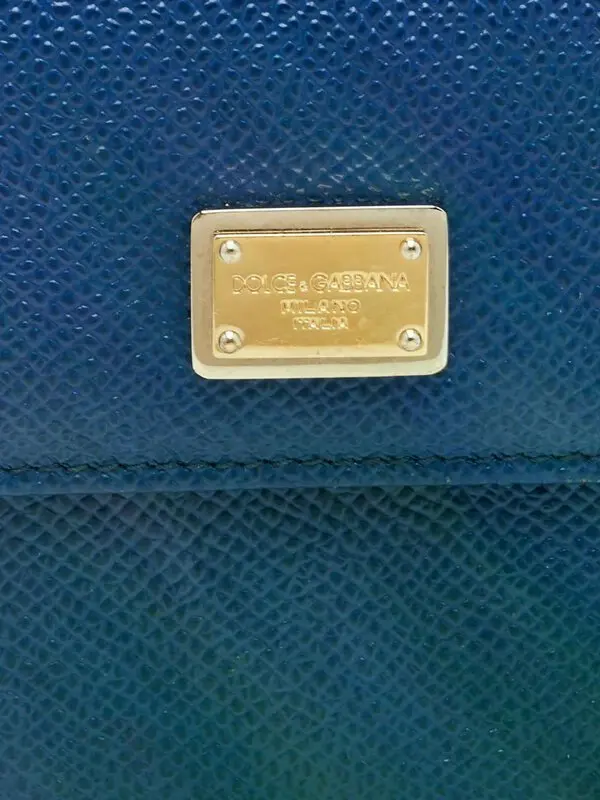 Dolce & Gabbana Logo-plaque Leather Wallet