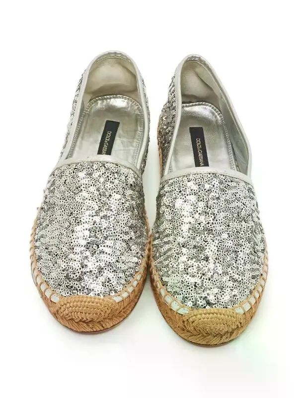 Dolce & Gabbana Sequin Espadrilles