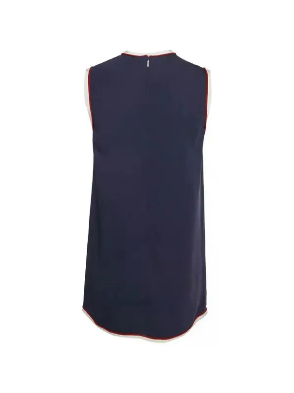 Gucci Sleeveless Tunic Mini Dress - Blue