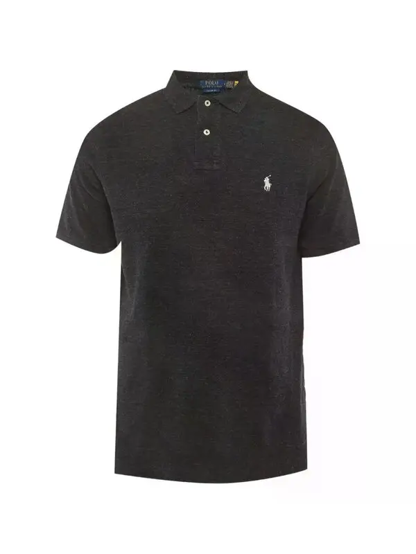Polo Ralph Lauren Logo-embroidered Polo Shirt - Grey