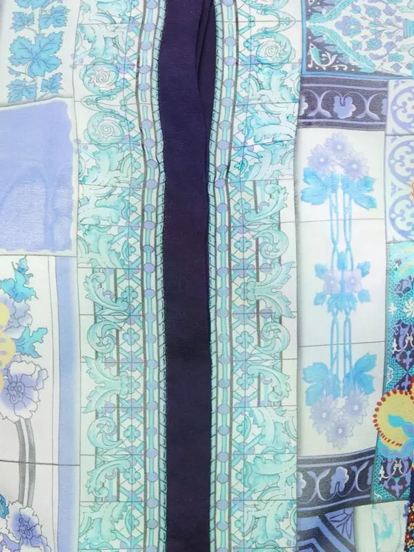 Versace Long-sleeve Shirt With Floral Print
