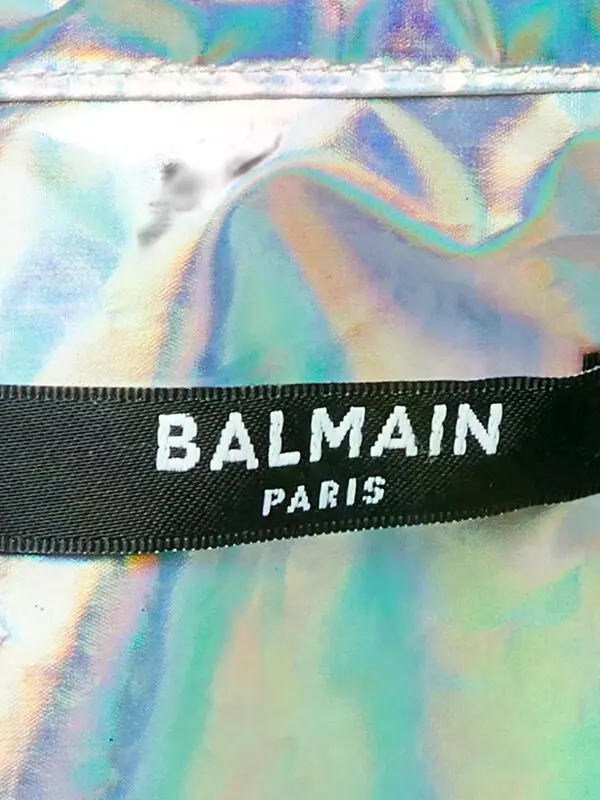 Balmain Holographic Oversized Shirt