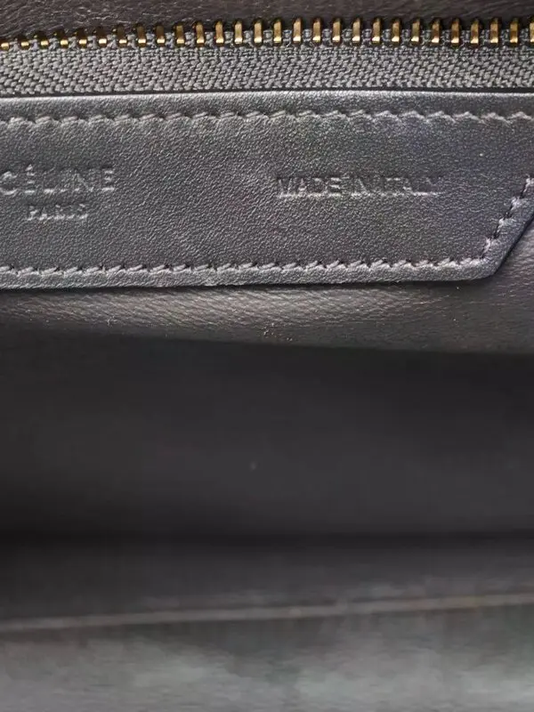 Celine Luggage Micro Tote Bag - Neutrals