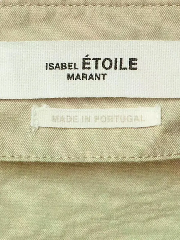 MARANT ETOILE Ruffle Detail Mini Skirt