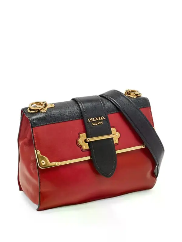 Prada Cahier Crossbody Bag - Red