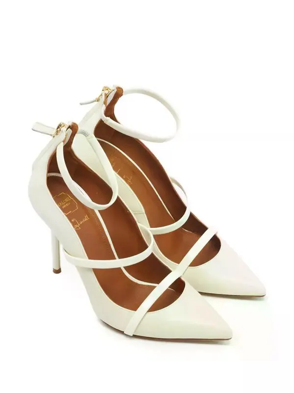 MALONE SOULIERS Robyn Triple-strap Pumps