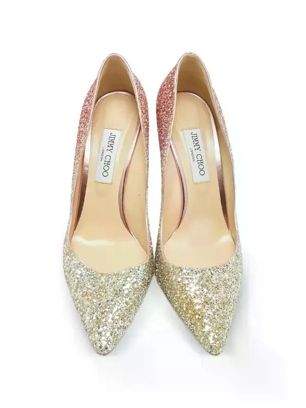 JIMMY CHOO Romy Glitter Pumps