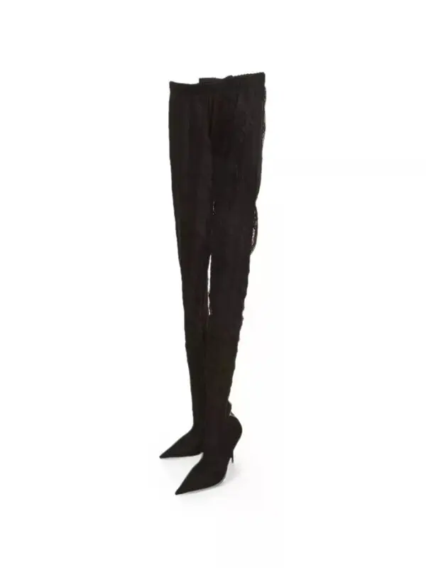 Balenciaga Sporty B Knife Lace Pumps