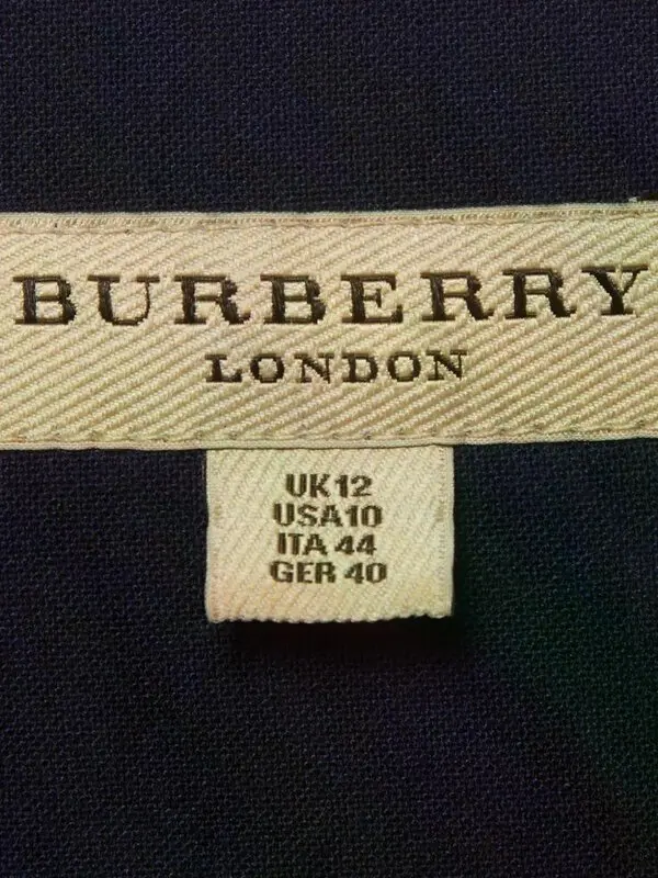 Burberry High-waist Pencil Midi Skirt