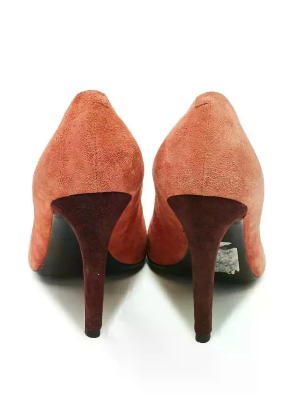 ROGER VIVIER Belle Vivier Trompette Suede High Heel Pumps