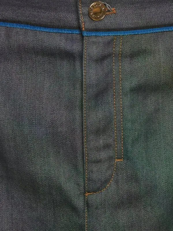 LOUIS VUITTON Contrast Stitch Mini Skirt