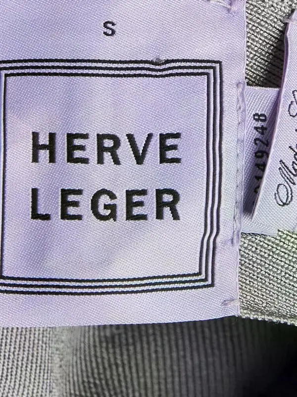 Herve Leger Bandeau Mini Skirt