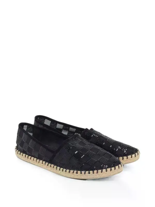 LOUIS VUITTON Damier Mesh Espadrilles