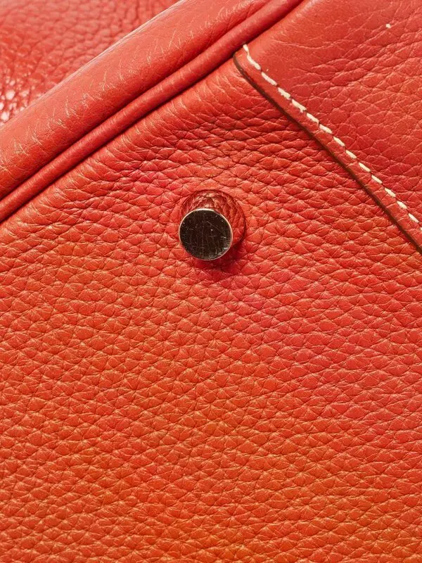Hermès Lindy 34 Leather Shoulder Bag - Red