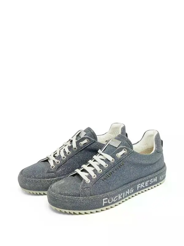 Philipp Plein Glitter Low-top Sneakers