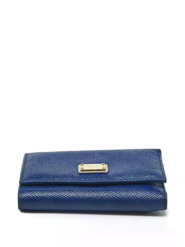 Dolce & Gabbana Logo-plaque Trifold Wallet
