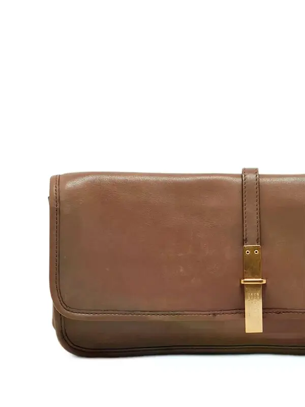 Marc Jacobs Flap Leather Clutch Bag