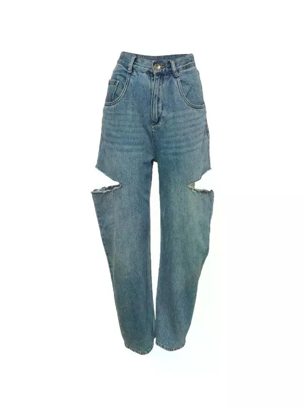 MAISON MARGIELA Cut-out Detail Jeans