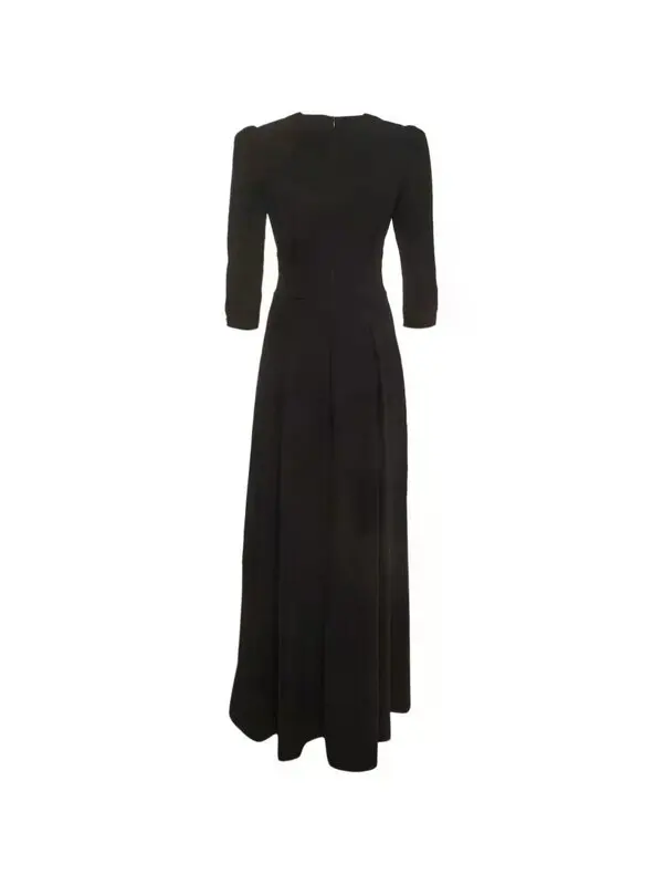 Elisabetta Franchi Crepe Maxi Dress