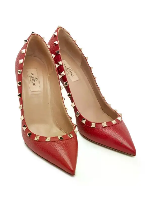 Valentino Garavani Rockstud Pointed-toe Pumps
