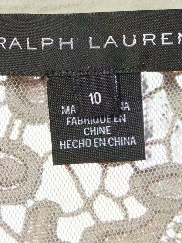 Ralph Lauren Lace Open-front Jacket