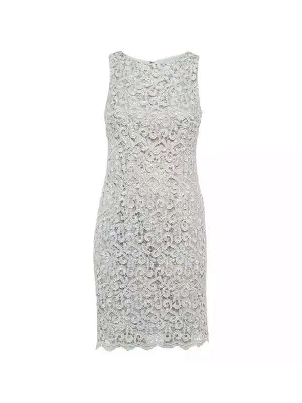 ONYX NITE Guipure-lace Mini Dress