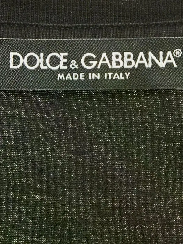 Dolce & Gabbana Slogan Print Tank Top