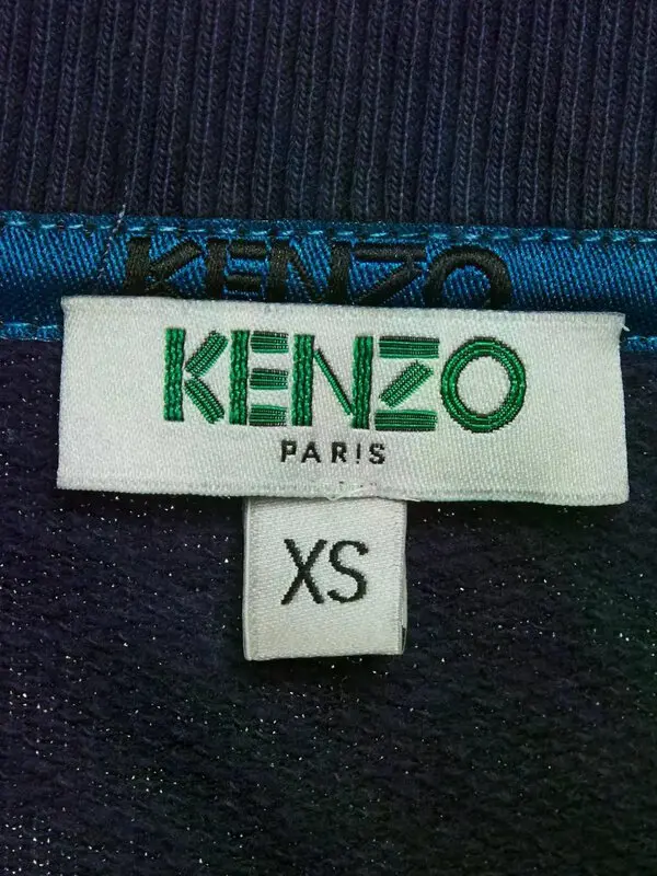 Kenzo V-neck Logo-print Mini Dress