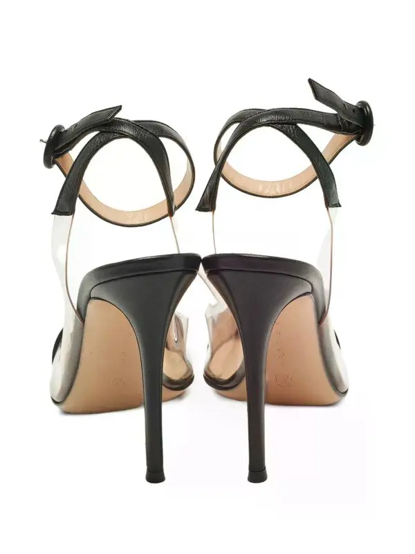 GIANVITO ROSSI Anise Ankle-strap Stiletto Pumps - Black