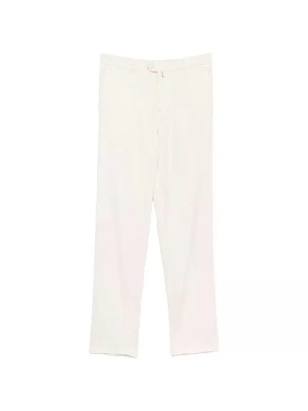 Kiton Logo-patch Button-fastening Trousers