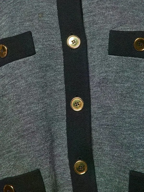 Moschino Button-front Cape Cardigan